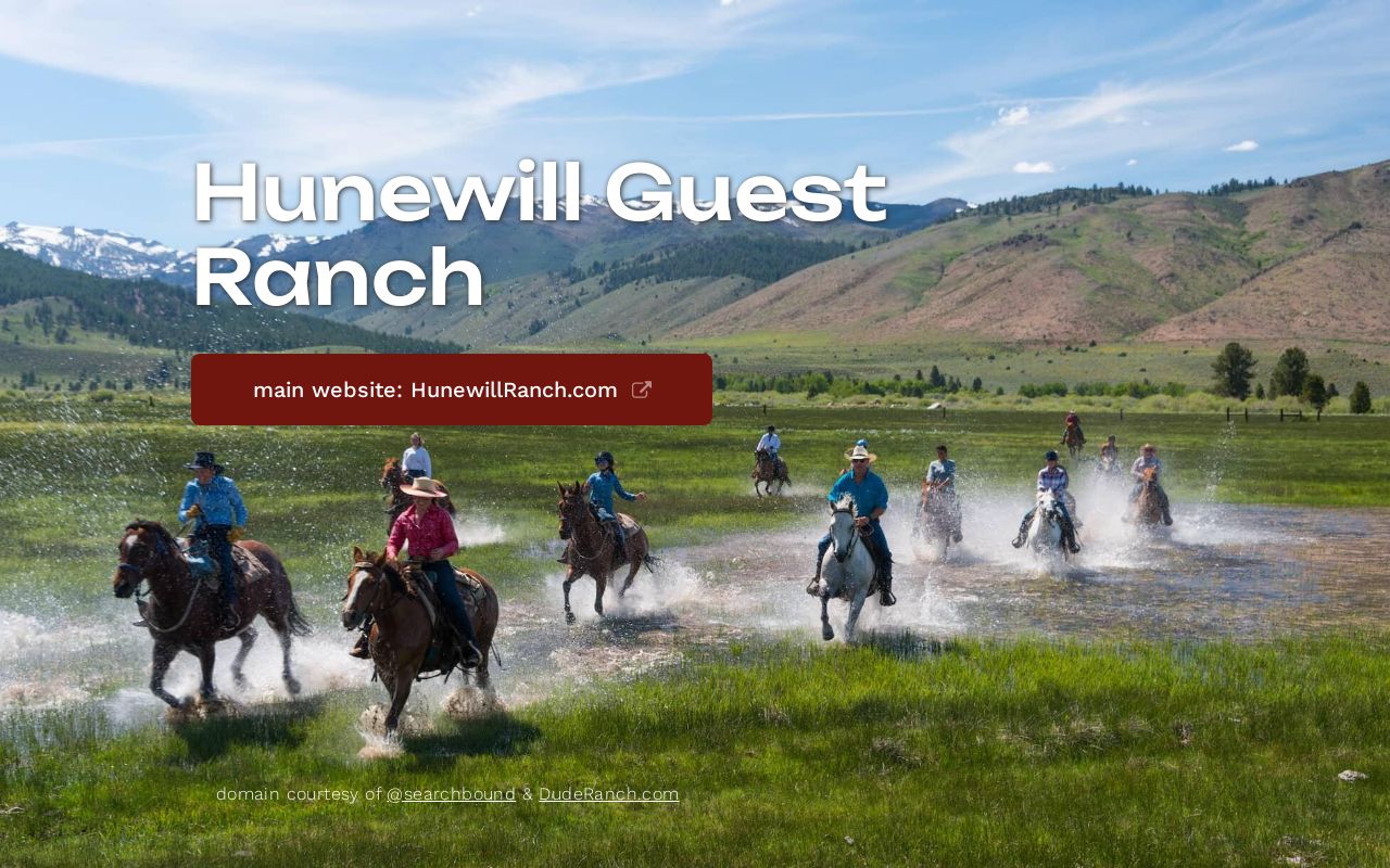 Hunewill Guest Ranch